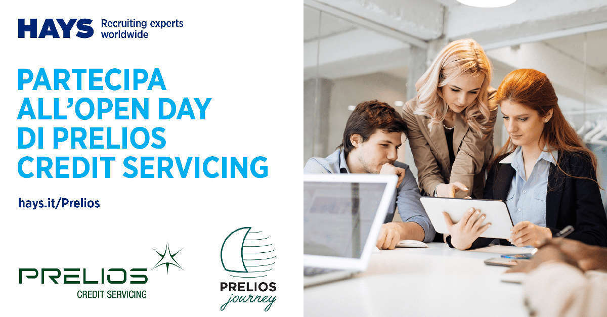 Prelios Credit Servicing: open days in Milan on thursday 12 April and ...