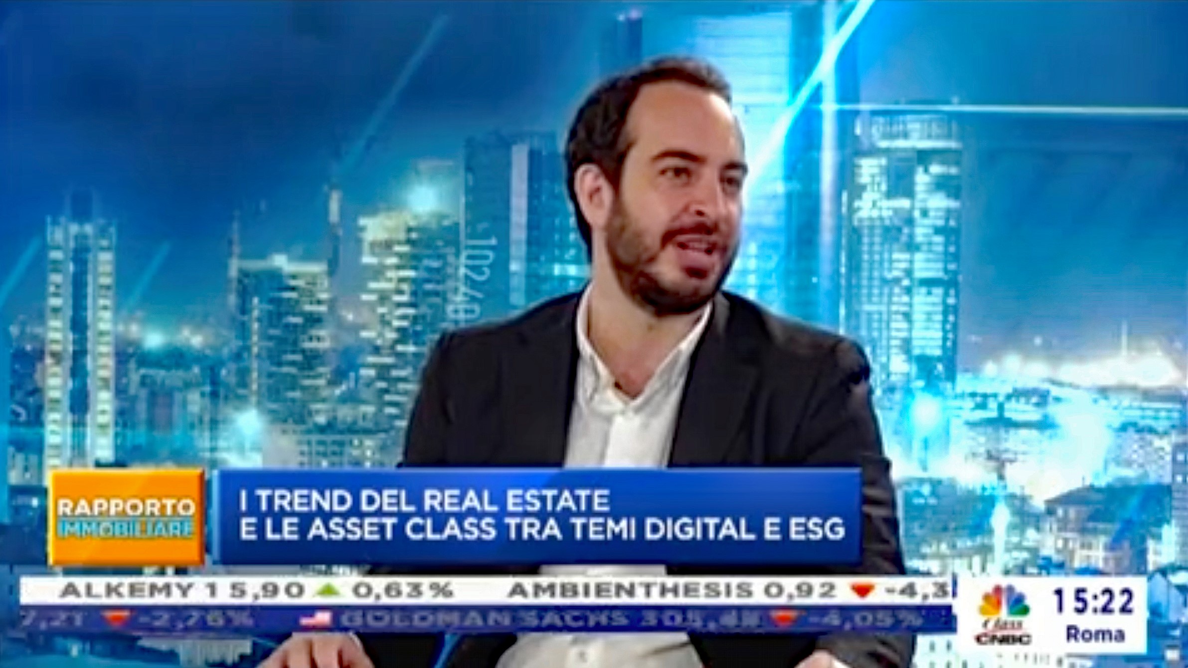 Nicolò Denaro at Class CNBC: Italy a very attractive real estate market ...