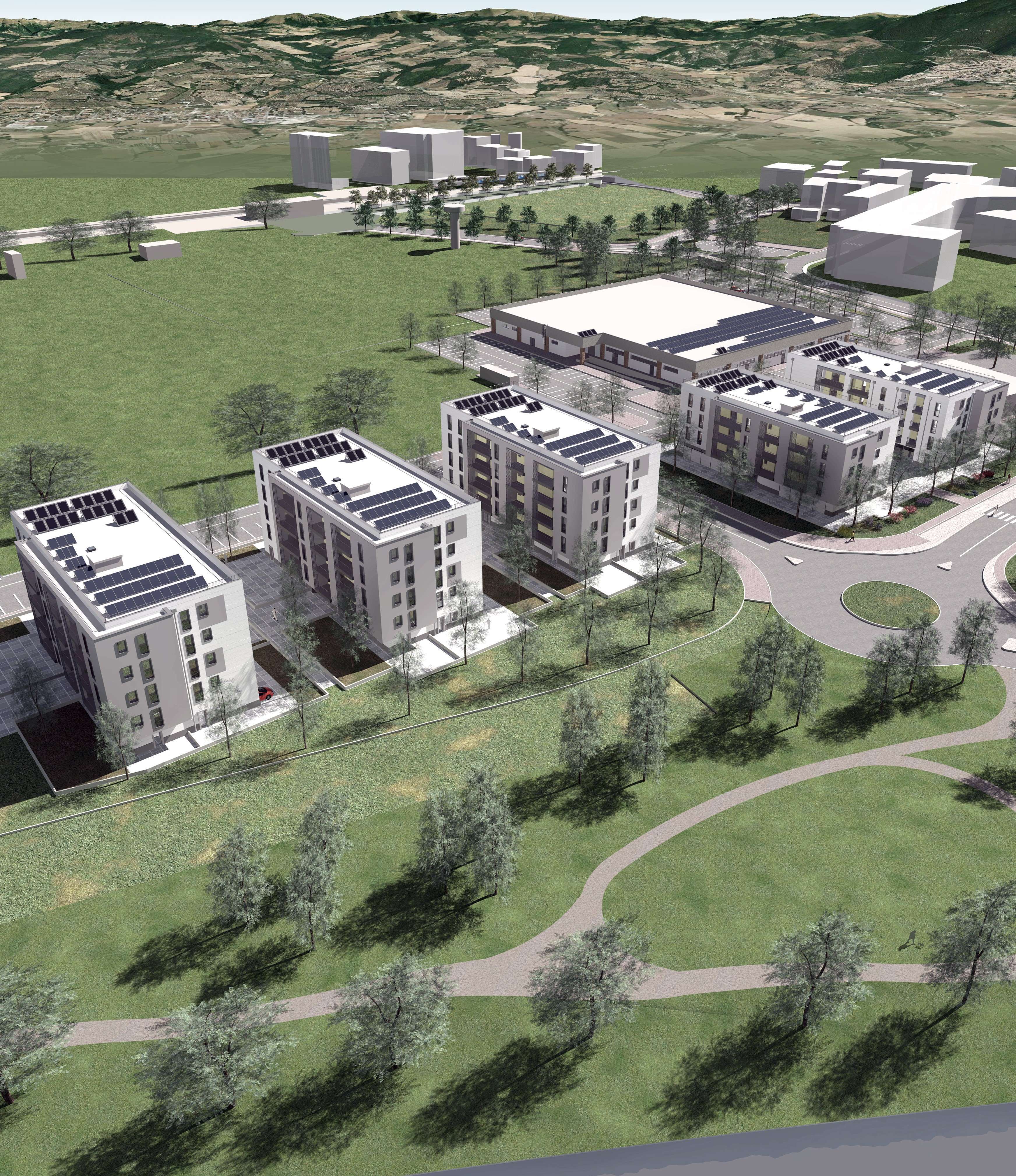 New social housing and urban development project presented in Bastia ...